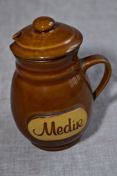 Keramická nádoba na med :: baciz